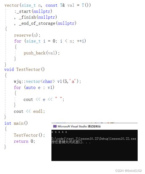 C Vector及其模拟实现 Csdn博客