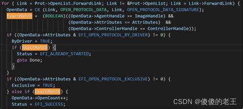 uefi源码解析之protocolandhandle mprotocoldatabase csdn博客