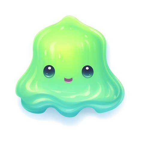 Slime Ghost Premium Ai Generated Image