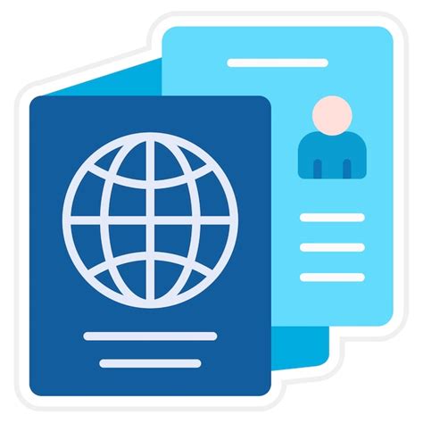 Premium Vector Passport Icon Premium Vector Passport Icon