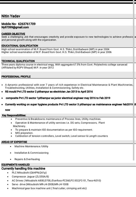 Nitin Yadav On Linkedin Hii I Am My Cv Im Looking For New Opportunitie