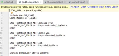 Unable To Configure Ndk Android Studio And Get Errors Stack Overflow