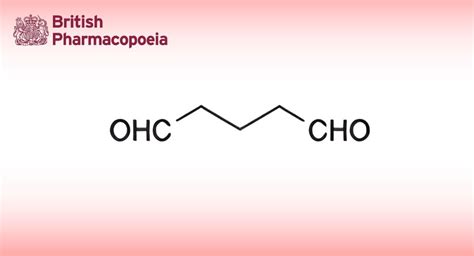 Strong Glutaraldehyde Solution Definition Characteristics British