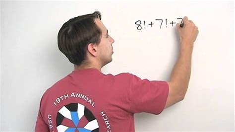 art of problem solving manipulating factorials youtube