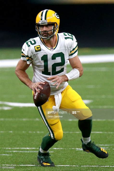 Aaron Rodgers Of The Green Bay Packers Warms Up Before The Game Artofit
