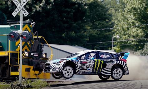 Ken Blocks Gymkhana Nine Ford Focus Rsrx Can Be Yours For Some