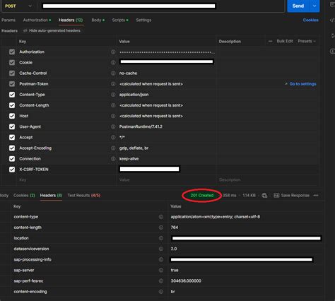 X Csrf Token In Sap Api Post Request Easymorph Community Data Preparation Professionals And