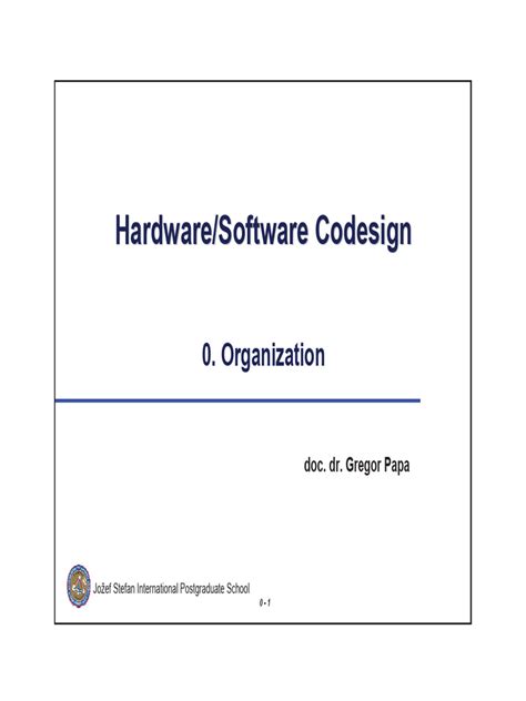 Hw Sw Codesign Pdf Embedded System Systems Engineering