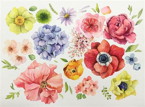 네 눈앞에 내 그림🌷 Leegreeem • Instagram 사진 및 동영상 2024 꽃그림 그림 그림 그리기