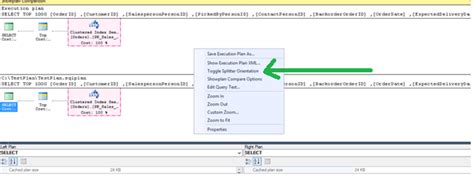 How To Compare Query Execution Plans In Sql Server 2016