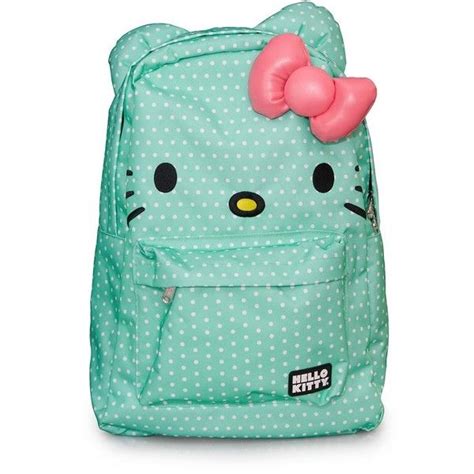 Hello Kitty Greenwhite Polka Dot Backpack Polka Dot Backpack Hello