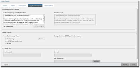 Configuration Options
