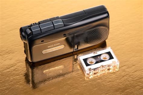 Premium Photo Audio Recorder With Microcassette Device For Working With Voice And Journalism
