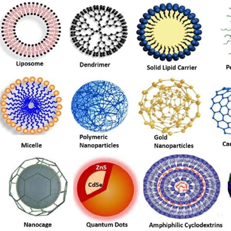 Structural Representation Of Various Nanocarriers As Potential Agents Download Scientific
