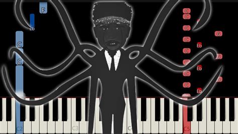 How To Play Big Randy Song On Piano Youtube