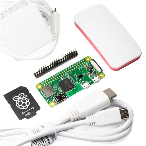 Raspberry Pi Zero W Essentials Kit Elecenapl Wyszukiwarka Elementów Elektronicznych