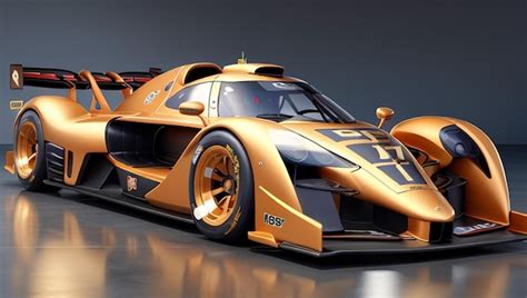Premium Ai Image Racing Car Design