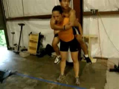 Psychette Performing Piggy Back Sprint Squat Drill Youtube