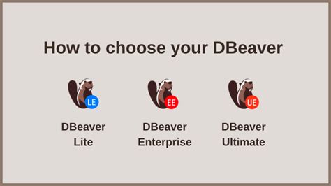Dbeaver Universal Database Tool