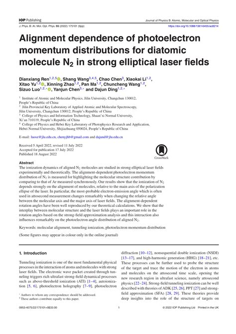 Alignment Dependence Of Photoelectron Momentum Distributions For Diatomic Molecule N2in Strong