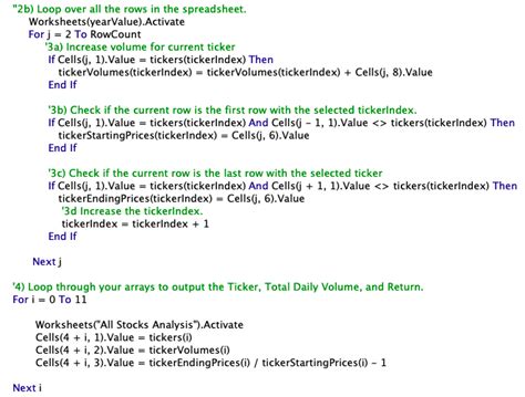 GitHub Yufeng Stock Analysis Refactor VBA Code And Measure Performance