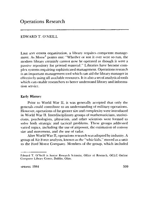 Operations Research Lecture Notes Business Docsity