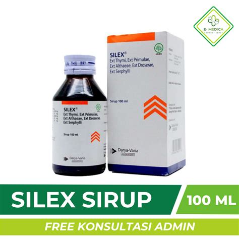 Jual Silex Sirup 100 Ml Obat Batuk Pilek Herbal Ibu Hamil Dan Menyusui Obat Batuk Herbal