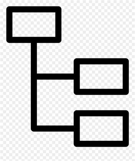 download stacked organizational chart icon treeview icon clipart