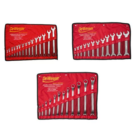 Dewesser Spanner Set Dewesser