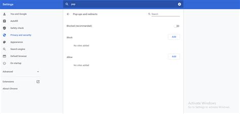 How To Enable Or Disable Pop Ups In The Chrome Browser Phoneworld