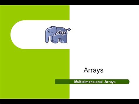 PHP Arrays Multidimensional Array Tutorial In Hindi Urdu YouTube
