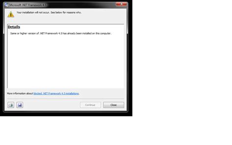 Installing Net Framework 45 Failed Autodesk Community