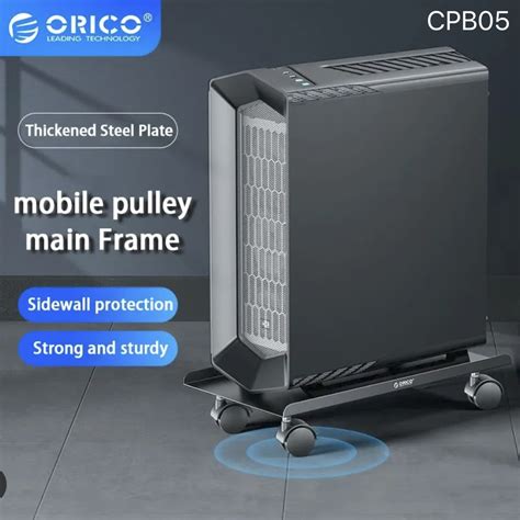 ORICO CPB Computer Host Bracket Bracket Pulley Lock Chassis Rack Free Mobile Desktop Host Box