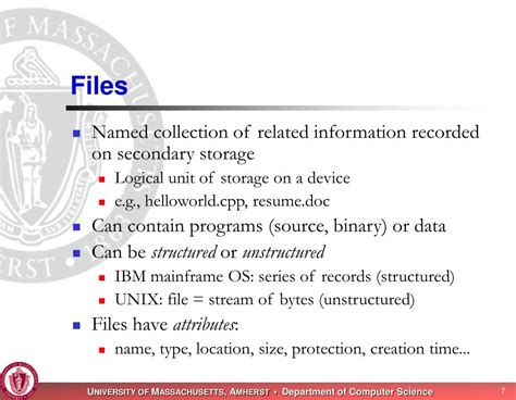 Ppt Operating Systems Cmpsci 377 Lecture 15 File Systems I Powerpoint Presentation Id 880247
