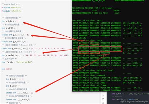 Linux下，程序各个部分对应的段位置，图说 Bss段 Text段 Data段 Rodata段 栈 堆rodata Csdn博客
