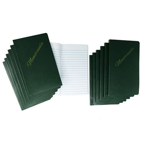 Buy Tacticai 12 Pack Green Memorandum Book 325” X 55” 144 Pages