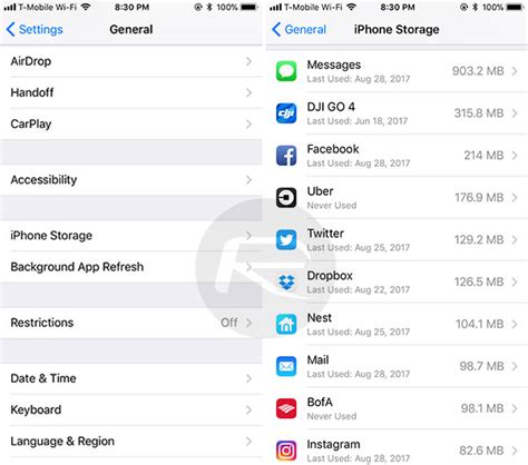 How To Use In Ios 11 Offload And Reinstall App Feature Manually To Save