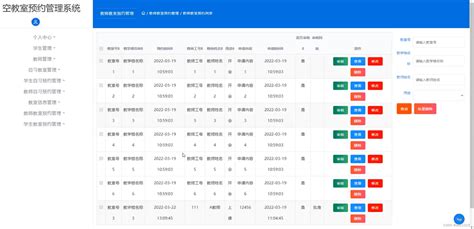 附源码 Javassm计算机毕业设计空教室预约管理系统r1qd5源码程序数据库部署“未来学习空间”教室预约管理系统程序设计
