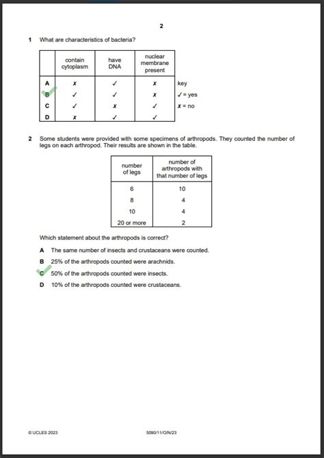 Biology 509012 Mcqs Solved Paper May 2020 O Level