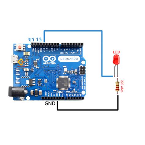 สอนใช้งาน Arduino Leonardo เริ่มต้นใช้งาน ติดตั้งโปรแกรม Arduino Ide