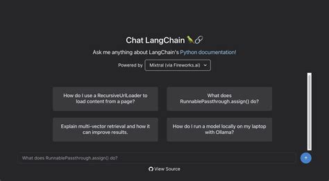 chat langchain chat langchain is a platform where users can learn
