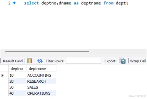 mysql学习第四天（常用命令、简单查询） mysql 查询语句 数据库 表名 csdn博客