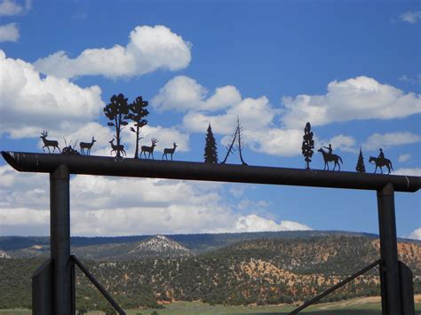 Custom Steel Ranch Arch Etsy