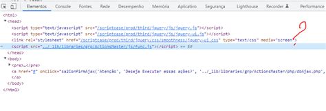 Bug Aplicação Blank Opção Sweetalert Bugs Scriptcase