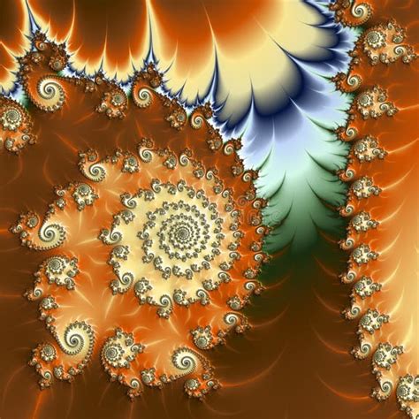Fractal Complex Color Mandelbrot Set Detail Digital Artwork For