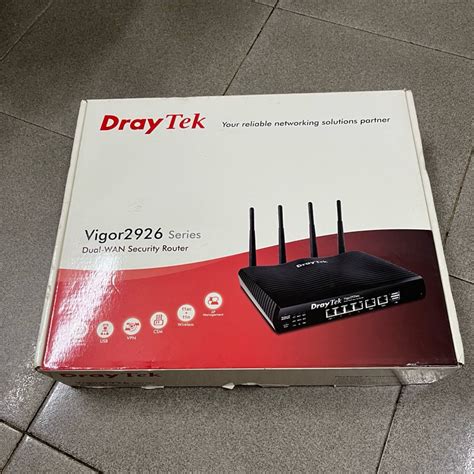 New Draytek Vigor 2926 Load Balancing Router Fullbox Shopee Malaysia