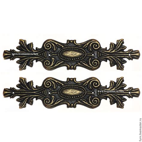 Декоративные металлические накладки 37 фото