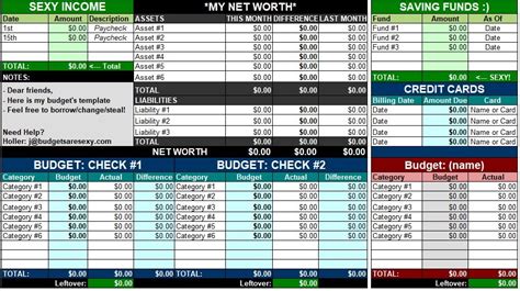Financial Planning Worksheet Excel Excel Tmp