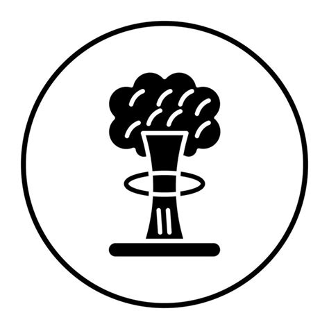 Premium Vector Nuclear Explosion Vector Illustration