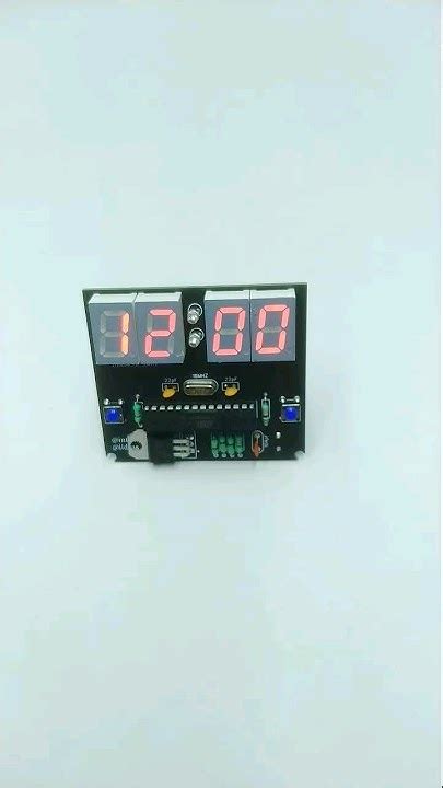 Diy Digital Clock How To Make Digital Clock Jlcpcb Youtube